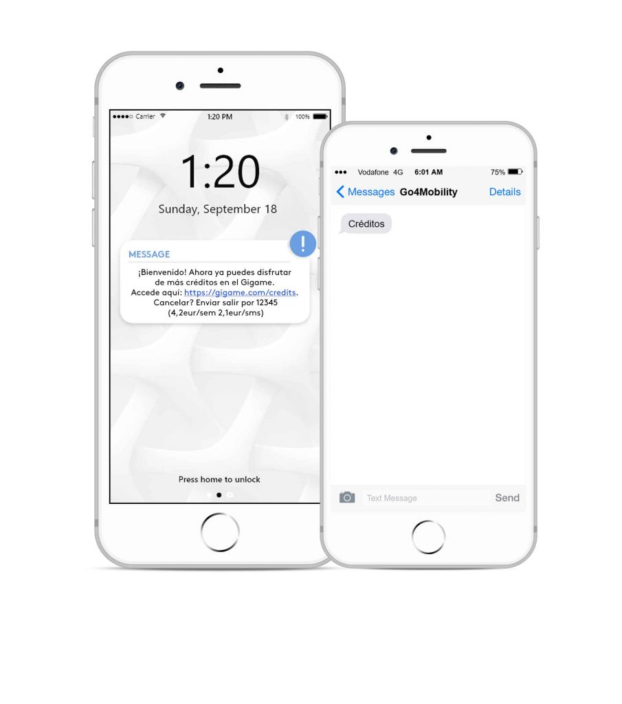 Soluciones de Pago - Premium SMS | Go4Mobility